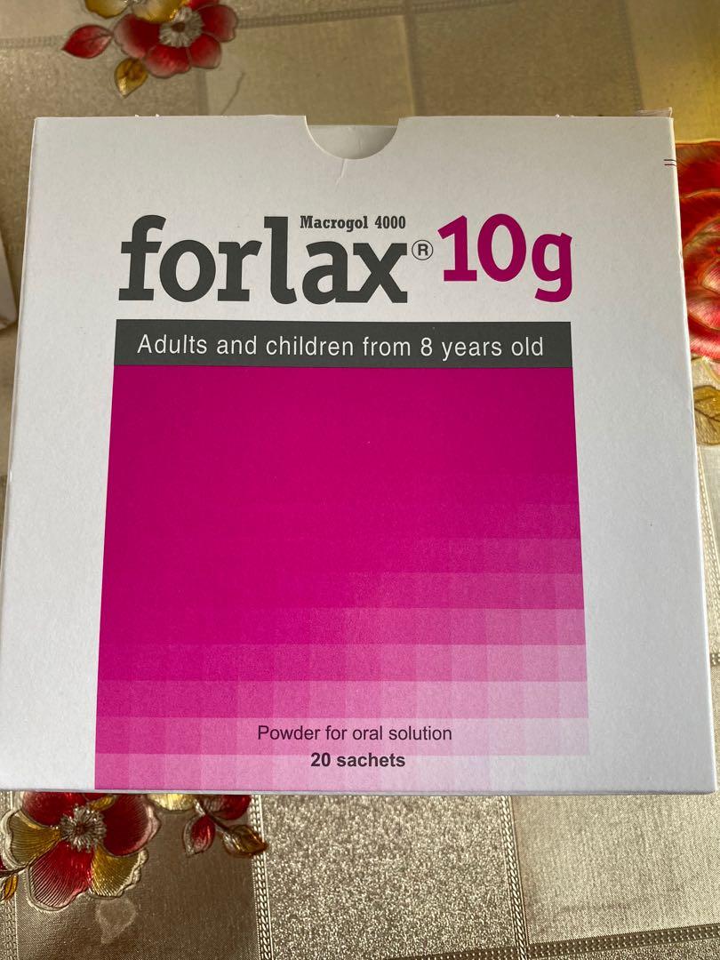 Forlax powder oral solution, Health & Nutrition, Health Supplements ...