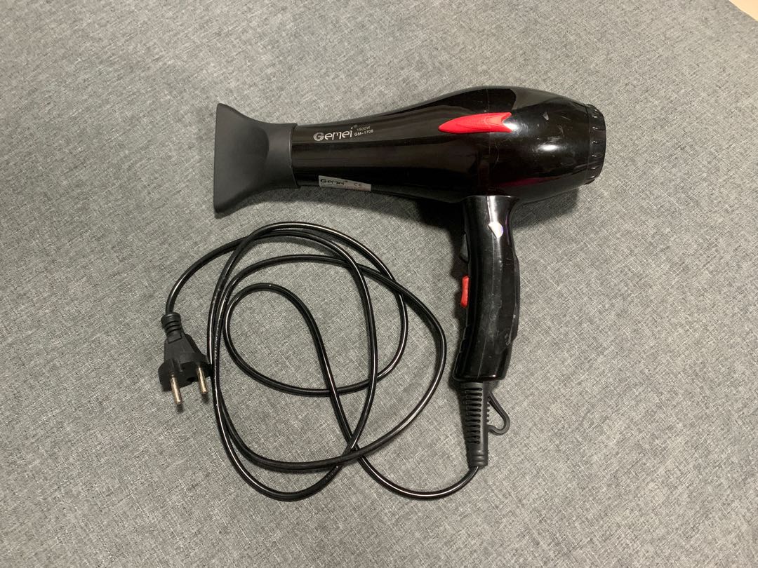 Gemei Hair Dryer GM 1706, Beauty & Personal Care, Hair on Carousell