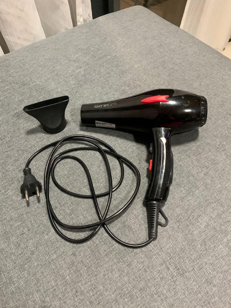 Gemei Hair Dryer GM 1706, Beauty & Personal Care, Hair on Carousell