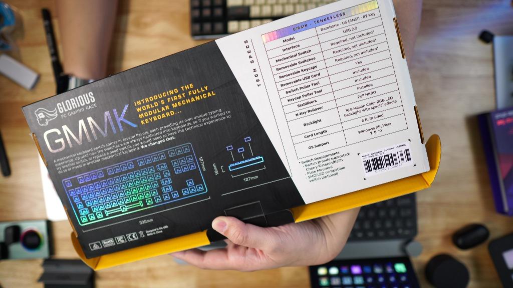 Glorious GMMK TKL Custom built keyboard - fully modded, Computers & Tech, Parts & Accessories ...