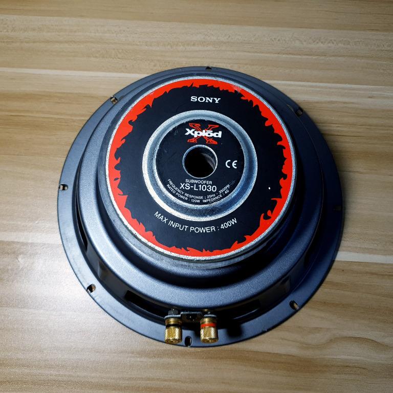SOLD [GOOD CONDITION] 400W RMS 10" inch Sony Xplod High Power Car Subwoofer Driver ~ $55.00 ...
