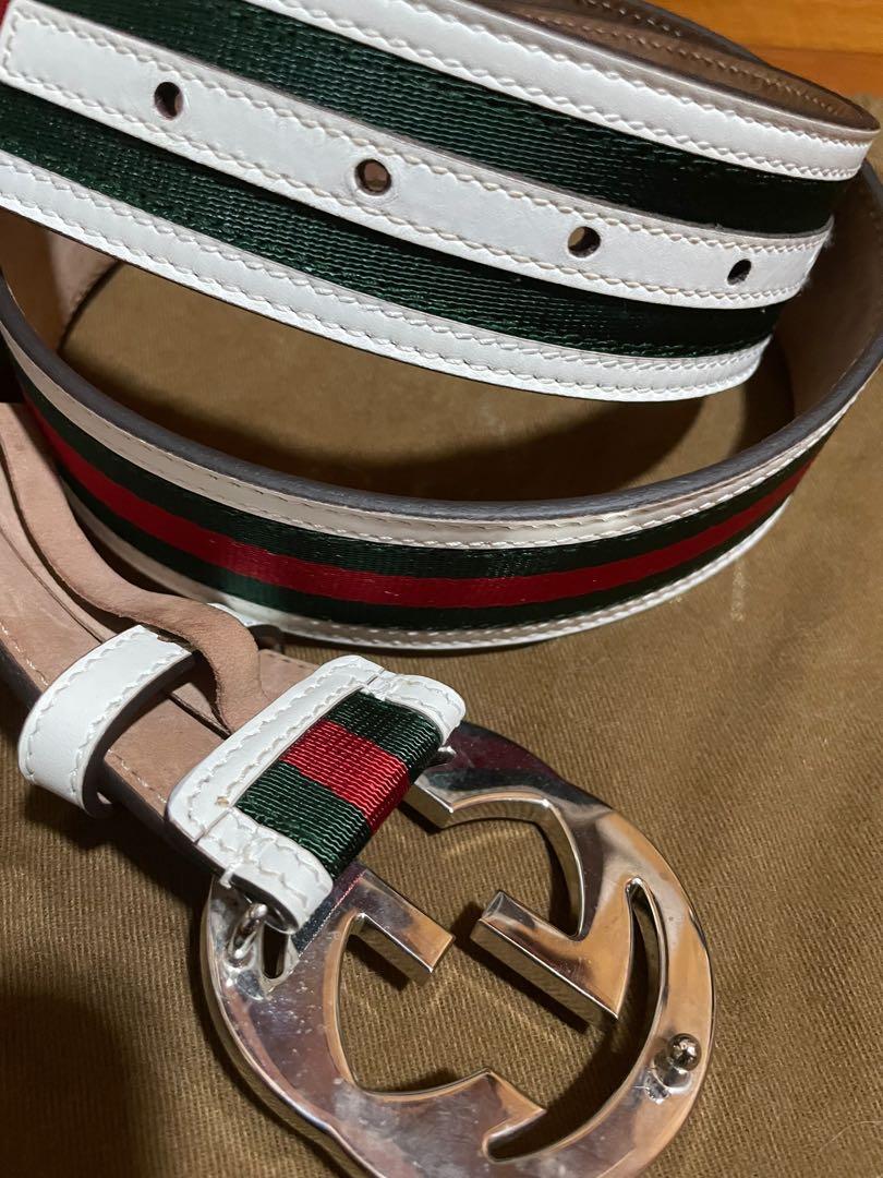 Gucci men’s leather belt, Men's Fashion, Watches & Accessories, Belts ...