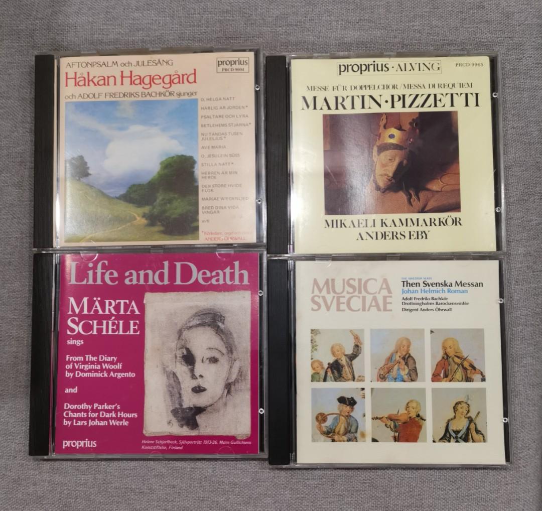 Hakan hagegard Martin pizzetti Marta schele musica sveciae svenska ...