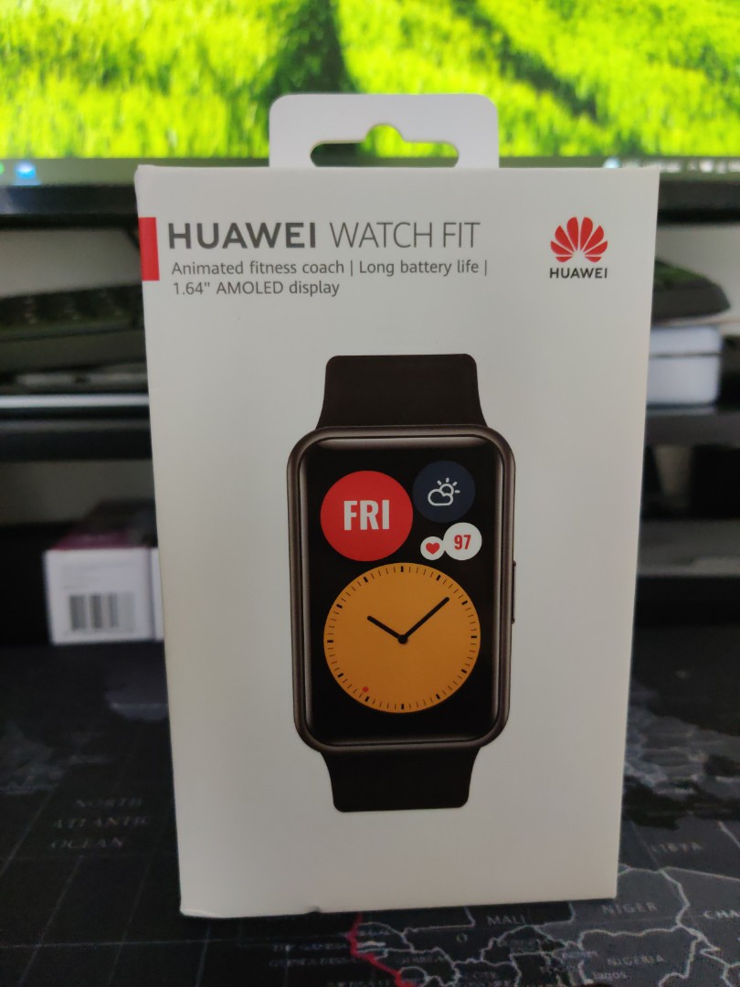 [BNIB] Huawei Watch Fit (Graphite Black), Mobile Phones & Gadgets ...