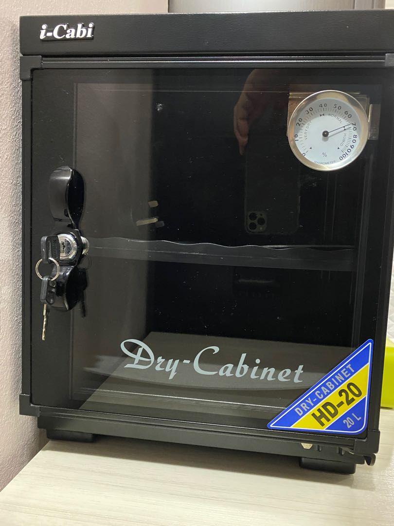 I-Cabi Dry Cabinet 20L, Photography, Photography Accessories, Dry Boxes & Cabinets on Carousell
