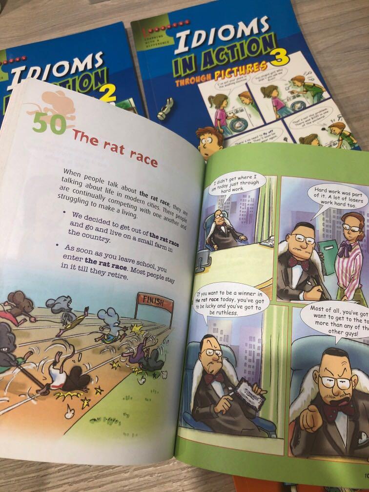 Idioms in Action / Animal idioms in Action, Hobbies & Toys, Books ...