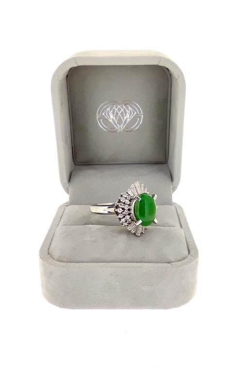 JADE PT 900 RING, Women's Fashion, Jewelry & Organizers, Rings on Carousell