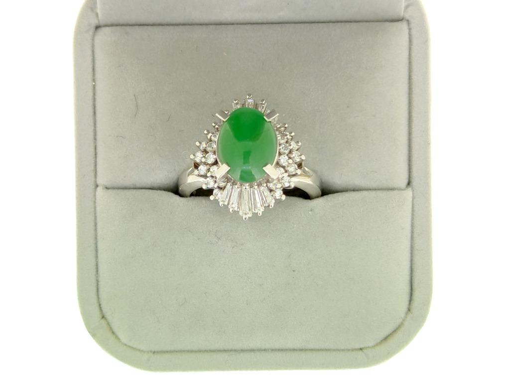 JADE PT 900 RING, Women's Fashion, Jewelry & Organizers, Rings on Carousell