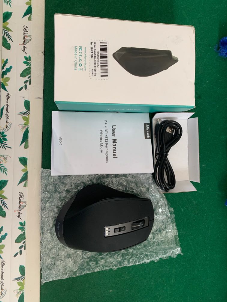 Jelly Comb Rechargeable Type C Wireless Mouse, Computers & Tech, Parts ...