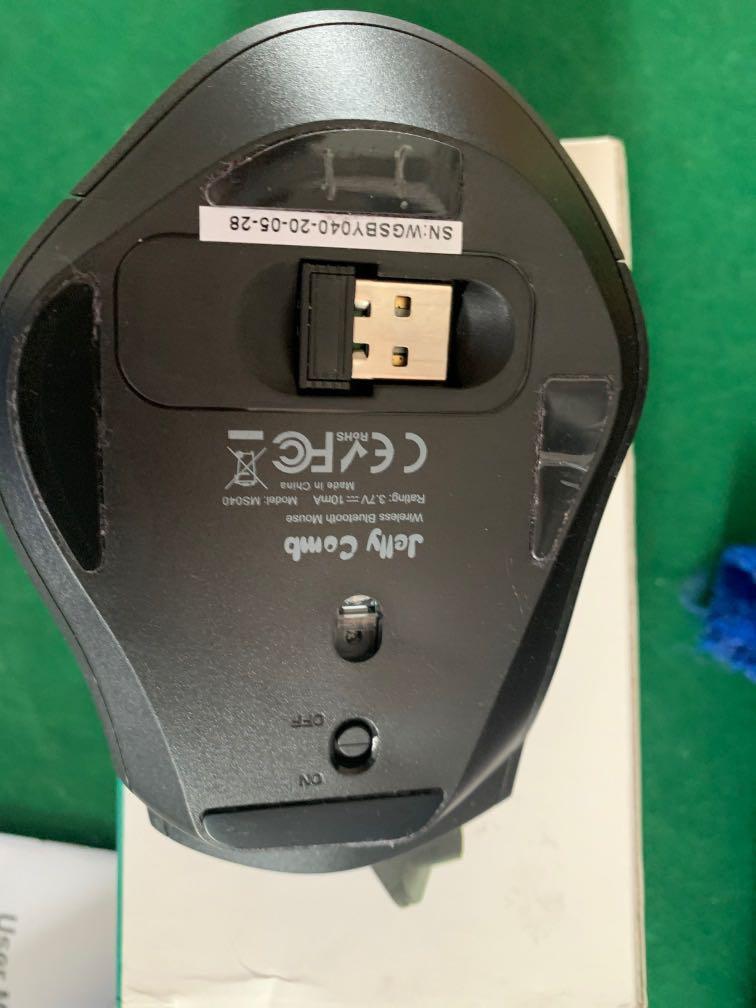 Jelly Comb Rechargeable Type C Wireless Mouse, Computers & Tech, Parts ...
