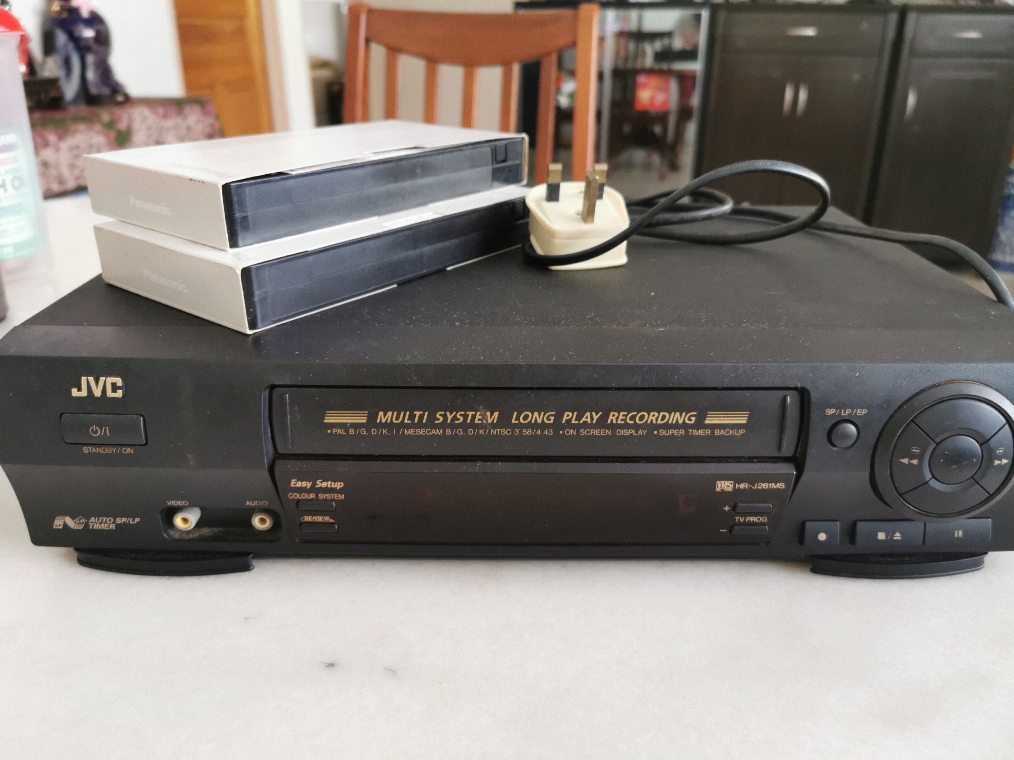 Jvc vcr with cabin bag, Computers & Tech, Office & Business Technology ...