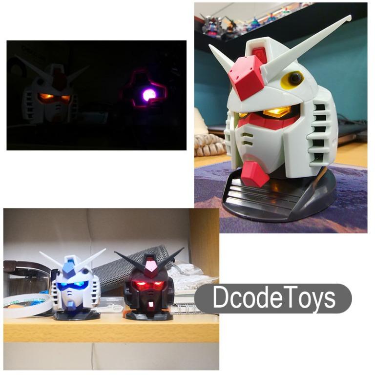 LED Light for RX-78 Gundam Head exceed model DIY set - not Bandai ...