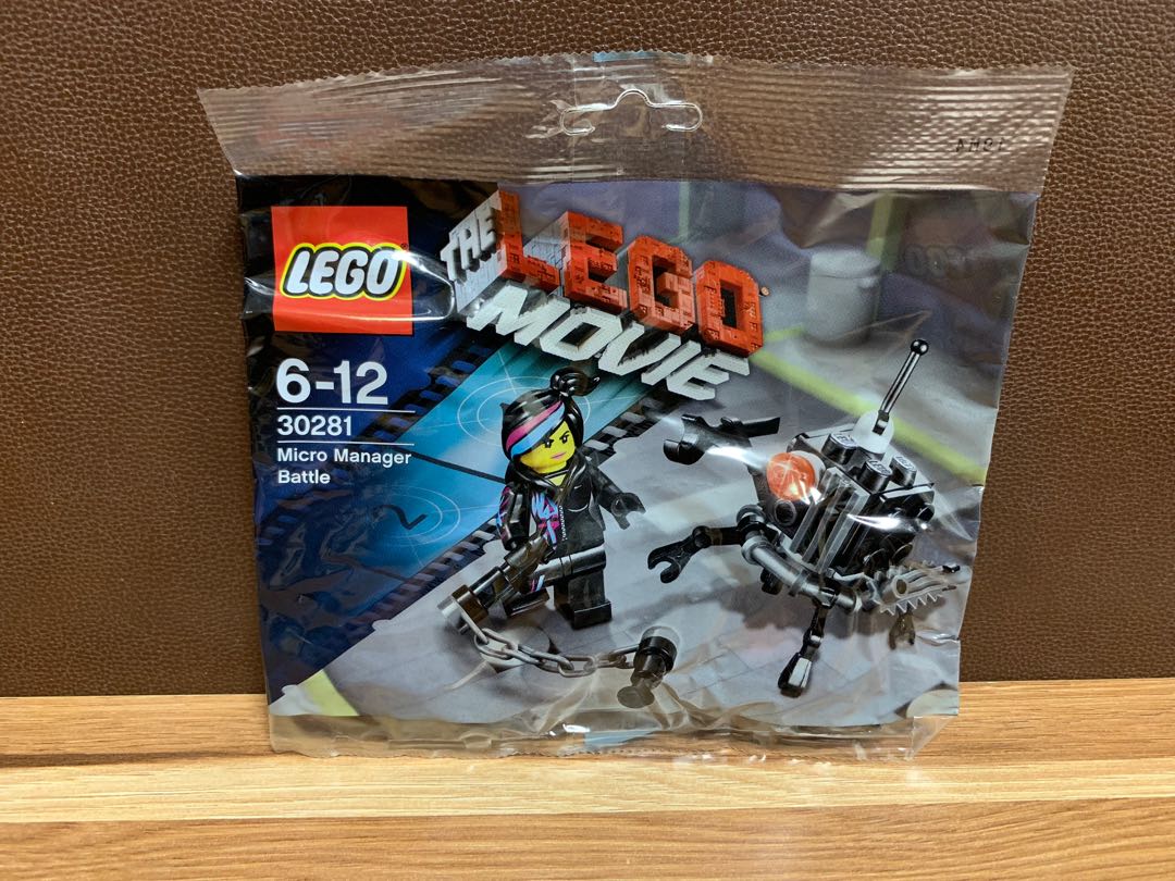 LEGO 30281 THE LEGO MOVIE MICRO MANAGER BATTLE POLYBAG, 玩具 & 遊戲類, 玩具 ...