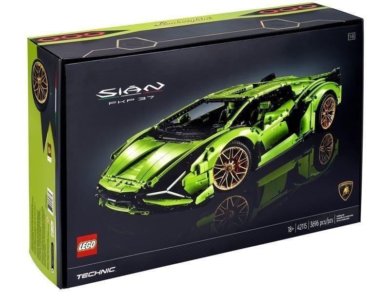 [預訂2212] LEGO - 42115 Technic：Lamborghini Sian FKP 37 科技：林寶堅尼 FKP 37 ...