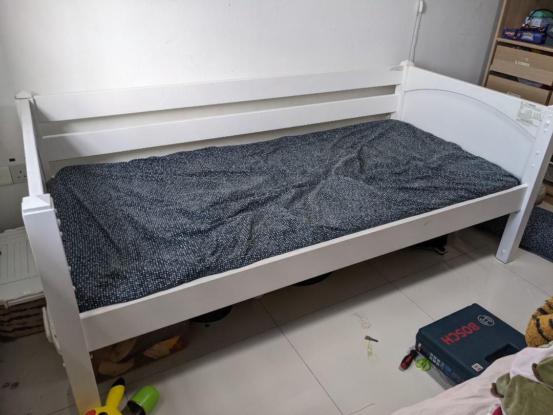 Matrix kids modular bed single frame, Furniture & Home Living ...