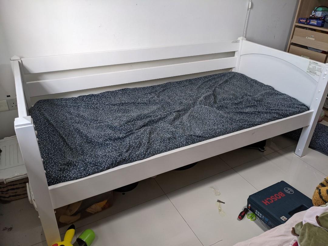 Matrix kids modular bed single frame, Furniture & Home Living ...
