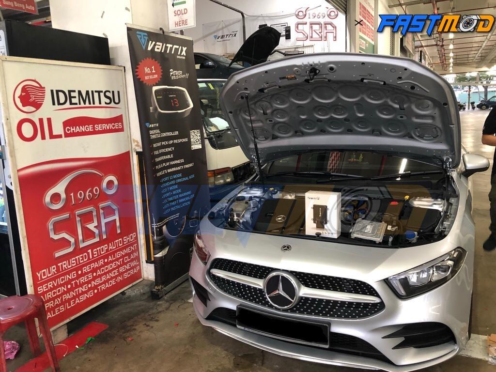 MERCEDES BENZ A200 AMG - VAITRIX Booster Basic with custom tune, Car ...