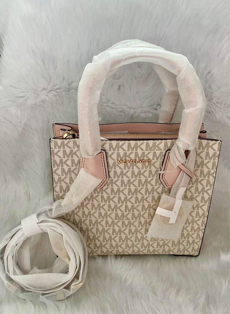 AUTHENTIC Micharl Kors (MK) Mercer Vanilla, Luxury, Bags & Wallets on ...
