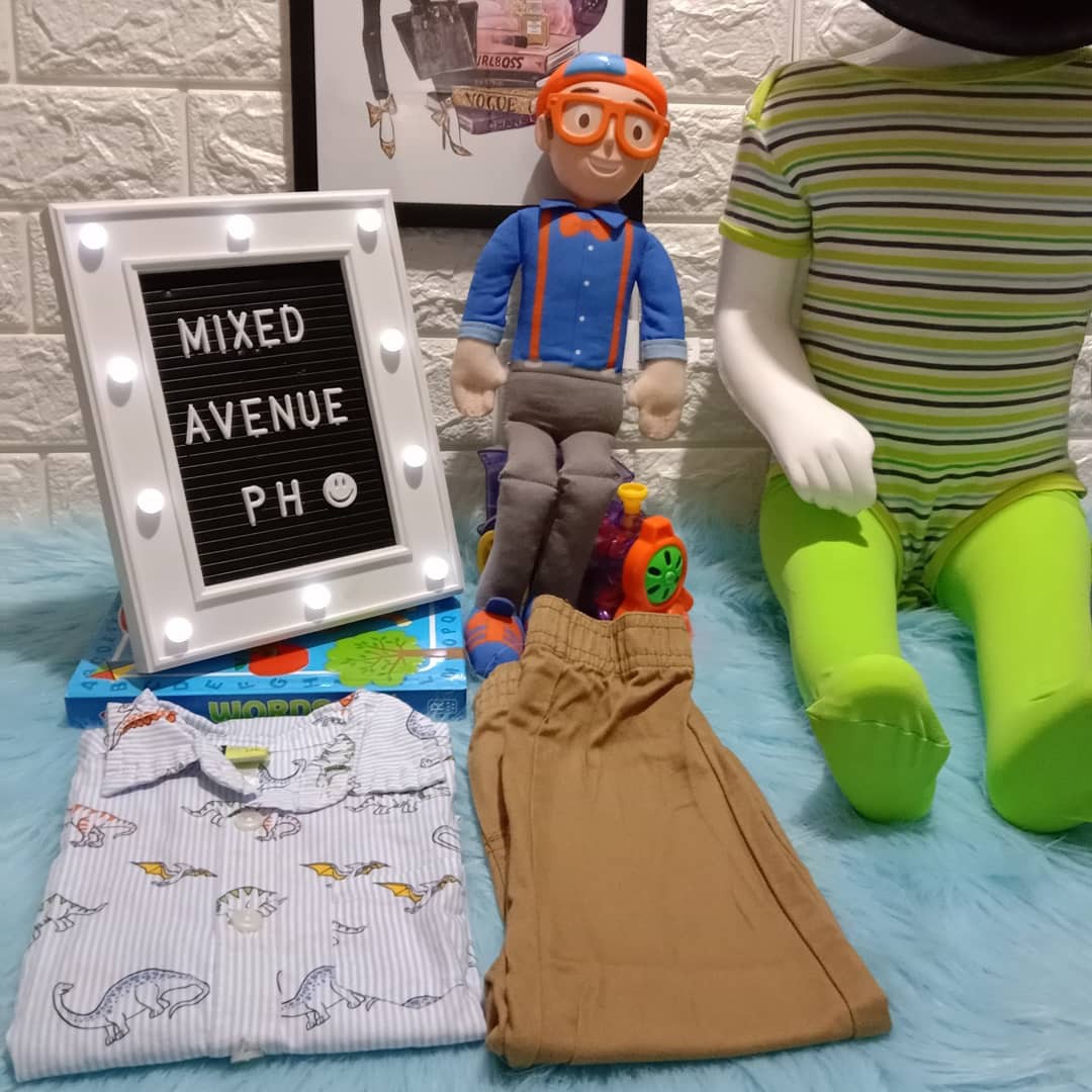 Mick &mack polo shirt with pants, Babies & Kids, Babies & Kids Fashion ...