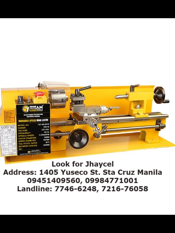 Mini Lathe Machine, Commercial & Industrial, Industrial Equipment on ...
