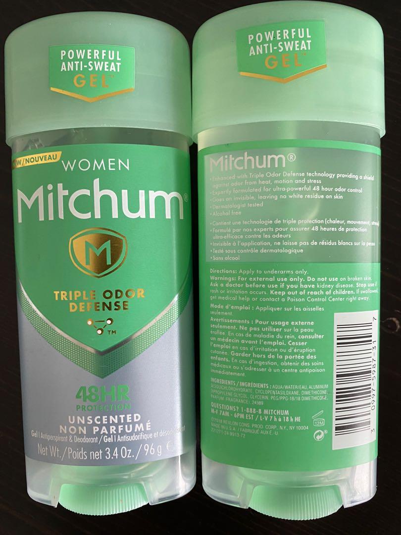 Mitchum women deodorant, Beauty & Personal Care, Fragrance & Deodorants ...