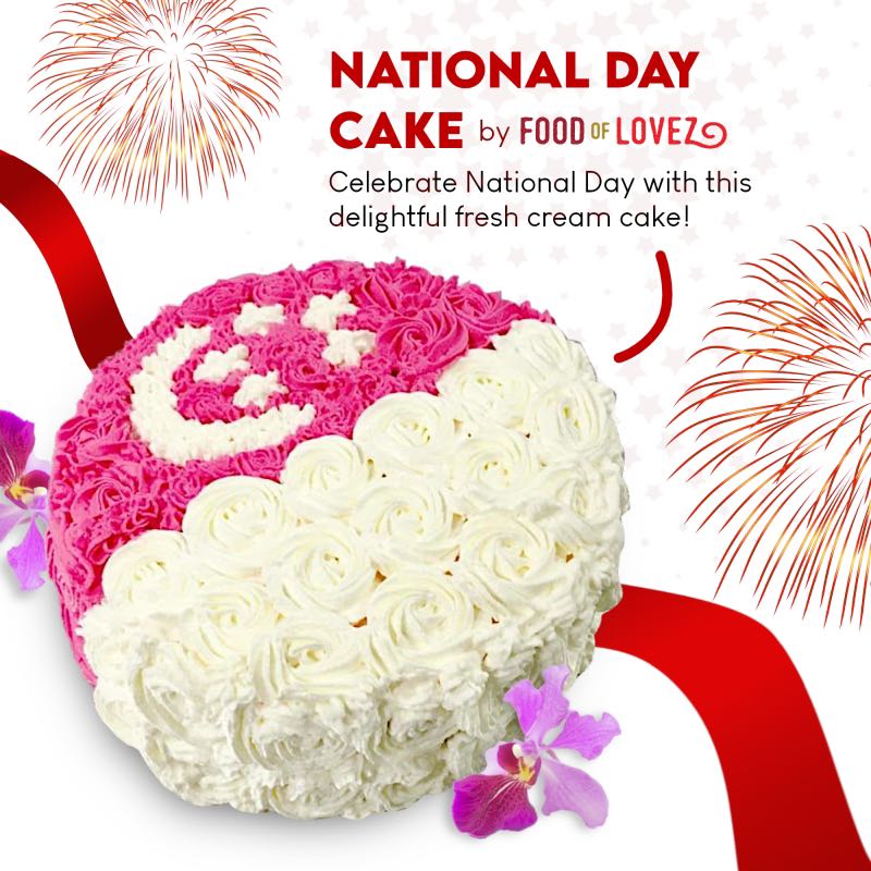 National Flag cake, Food & Drinks, Homemade Bakes on Carousell