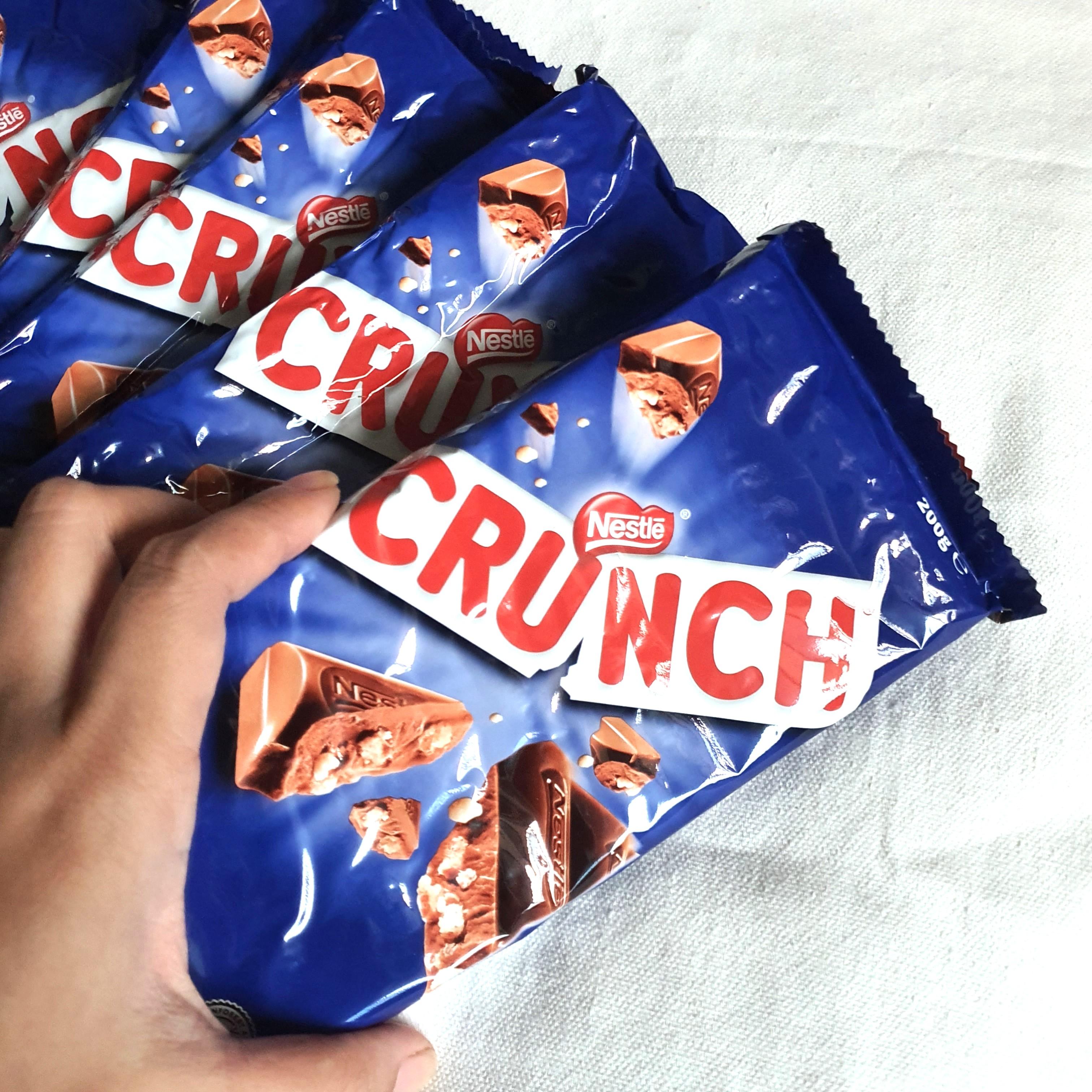 Nestle Crunch Milk Chocolate Bar, Food & Drinks, Packaged & Instant ...