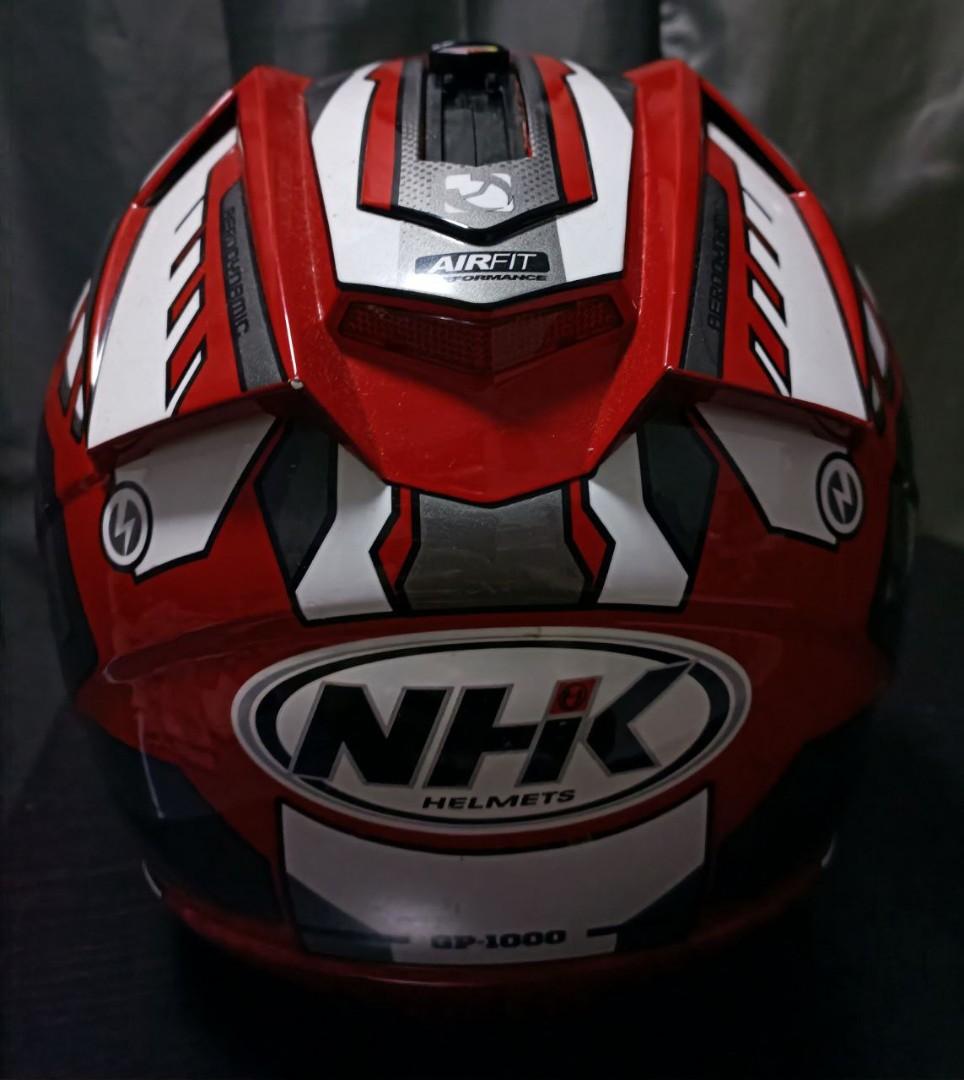 NHK Full Face Helmet, Motorcycles, Motorcycle Apparel on Carousell