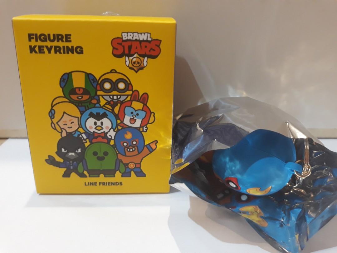 Official Line Friends X Brawl Stars El Primo Figurine Keyring Toy (From ...
