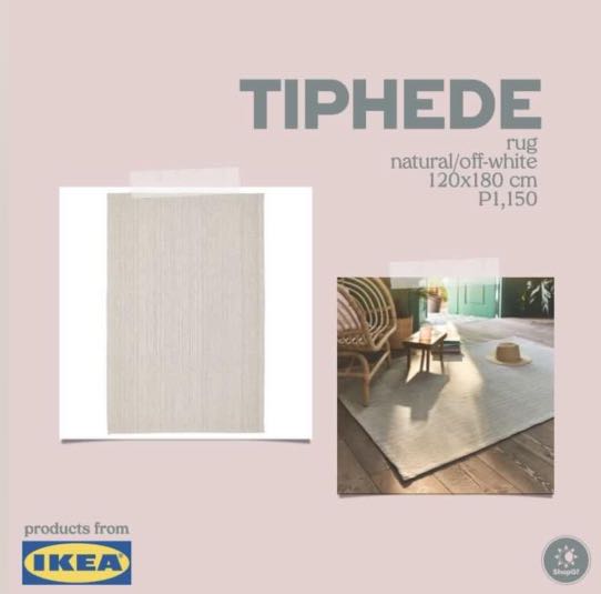 IKEA Tiphede, Furniture & Home Living, Home Decor, Carpets, Mats ...