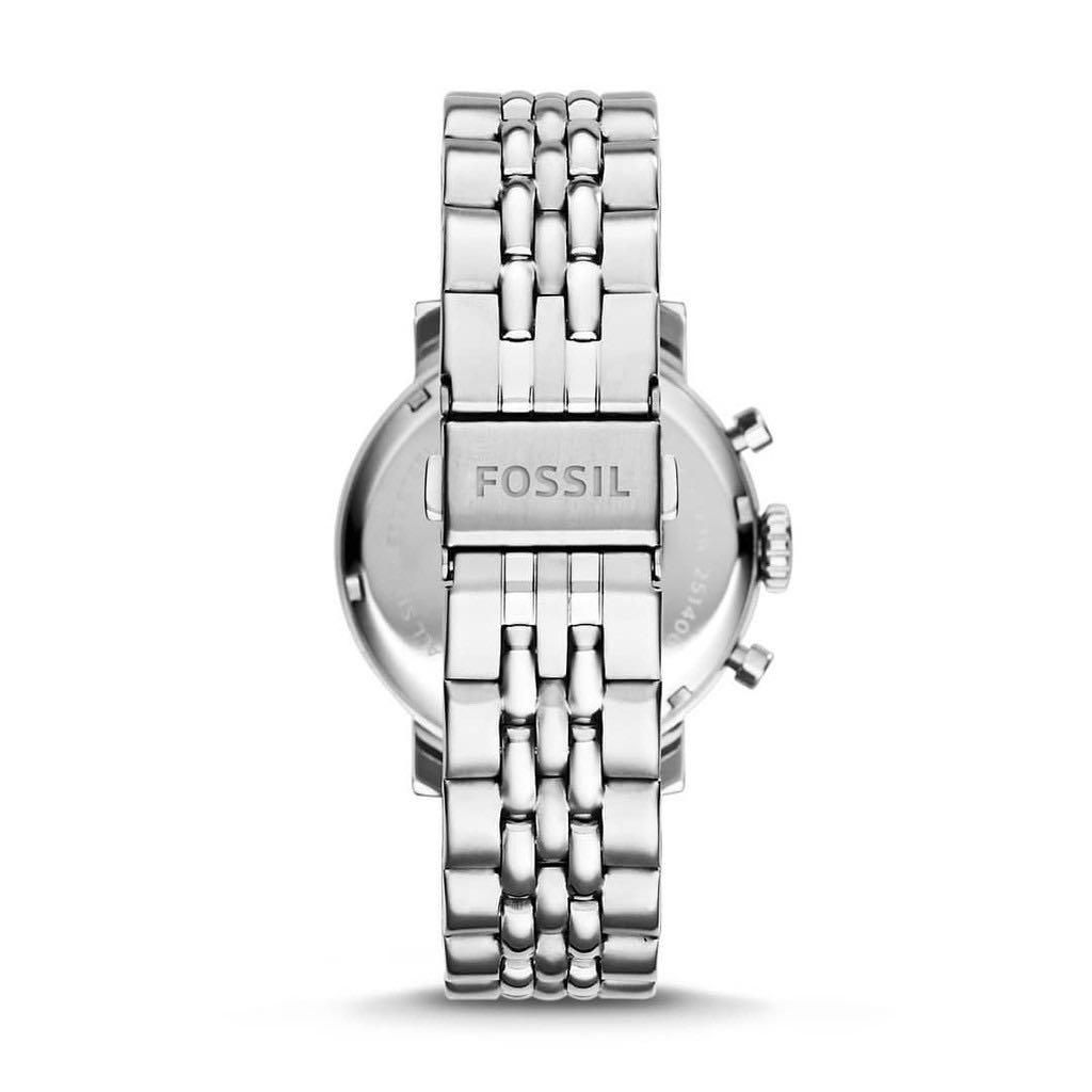 Original 100% Fossil Watch Women Boyfriend ES2198, Fesyen Wanita, Jam ...
