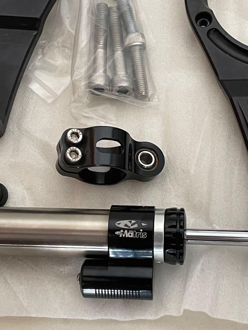 Original and Newly Serviced Matris Steering Damper with MT-09 Tracer ...