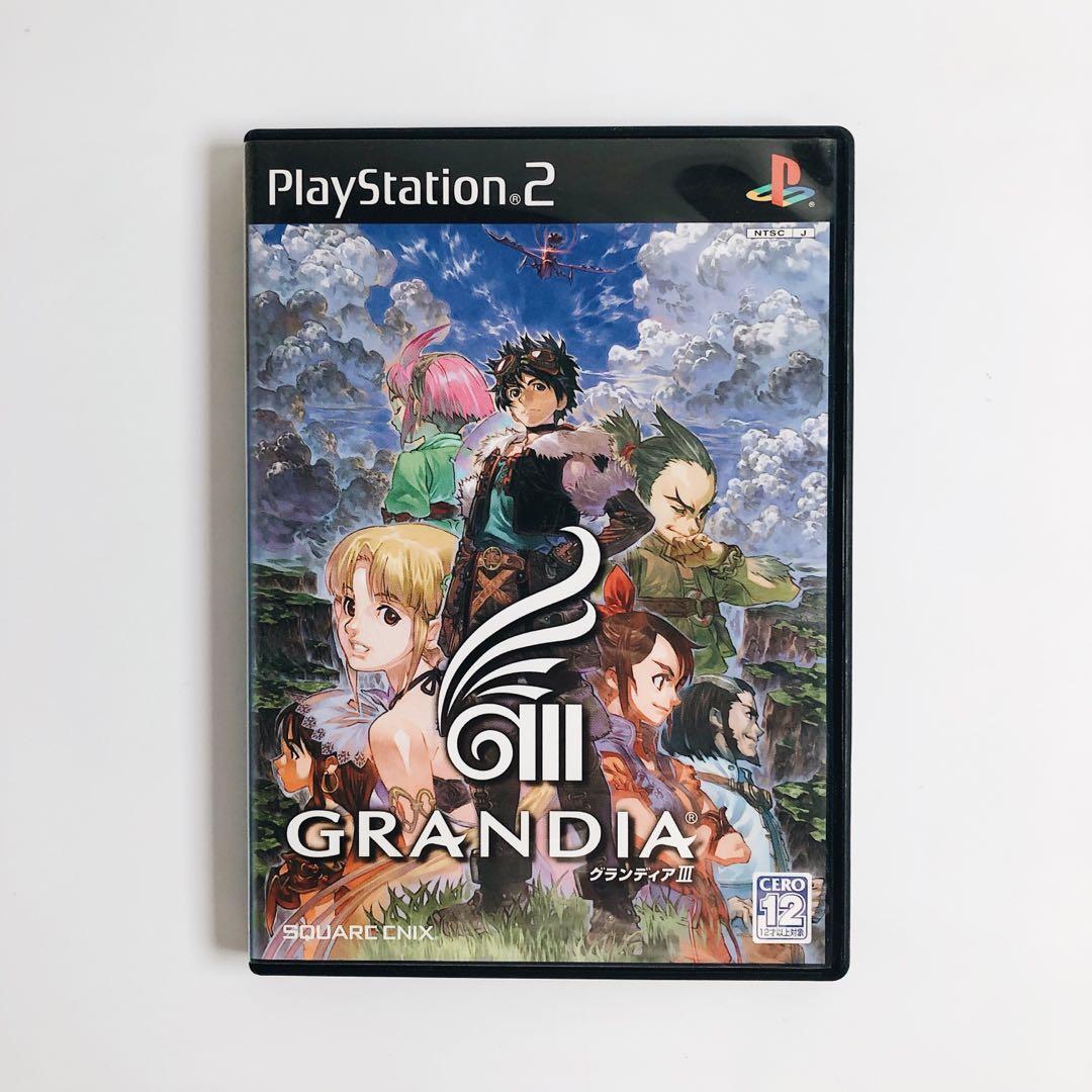 Playstation PS2 Grandia III (jp ver), Video Gaming, Video Games ...