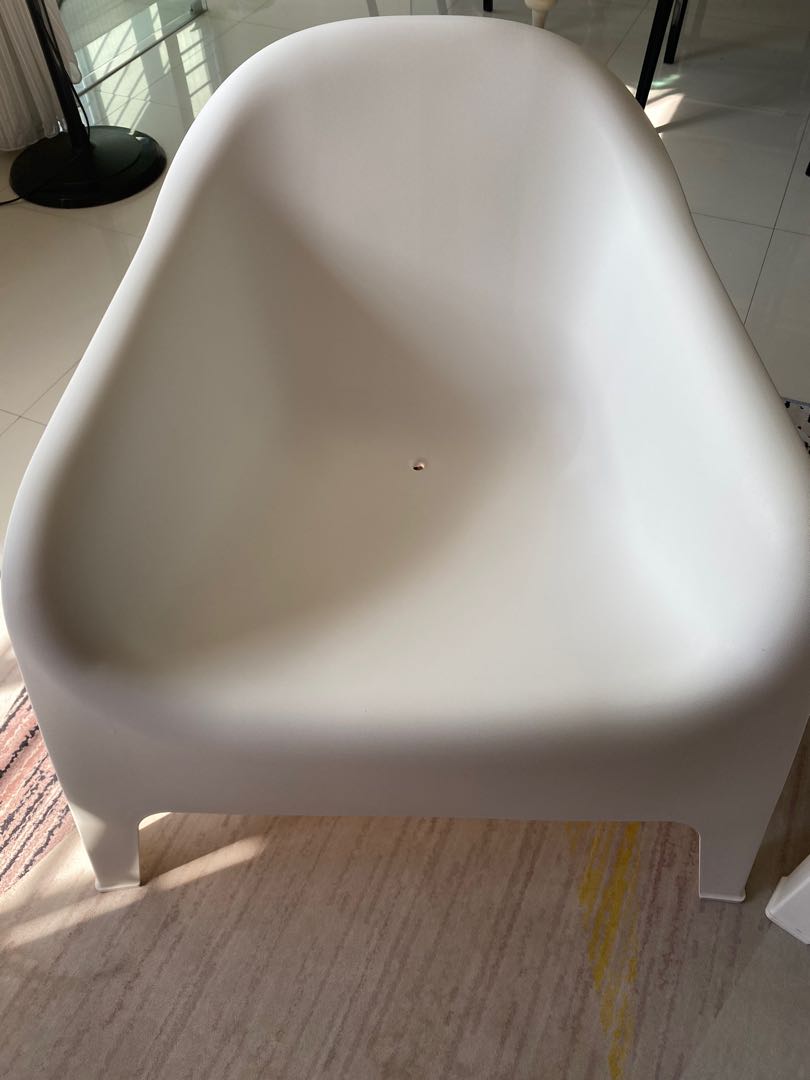 Popular White IKEA Skarpo Chair, Furniture & Home Living, Furniture ...