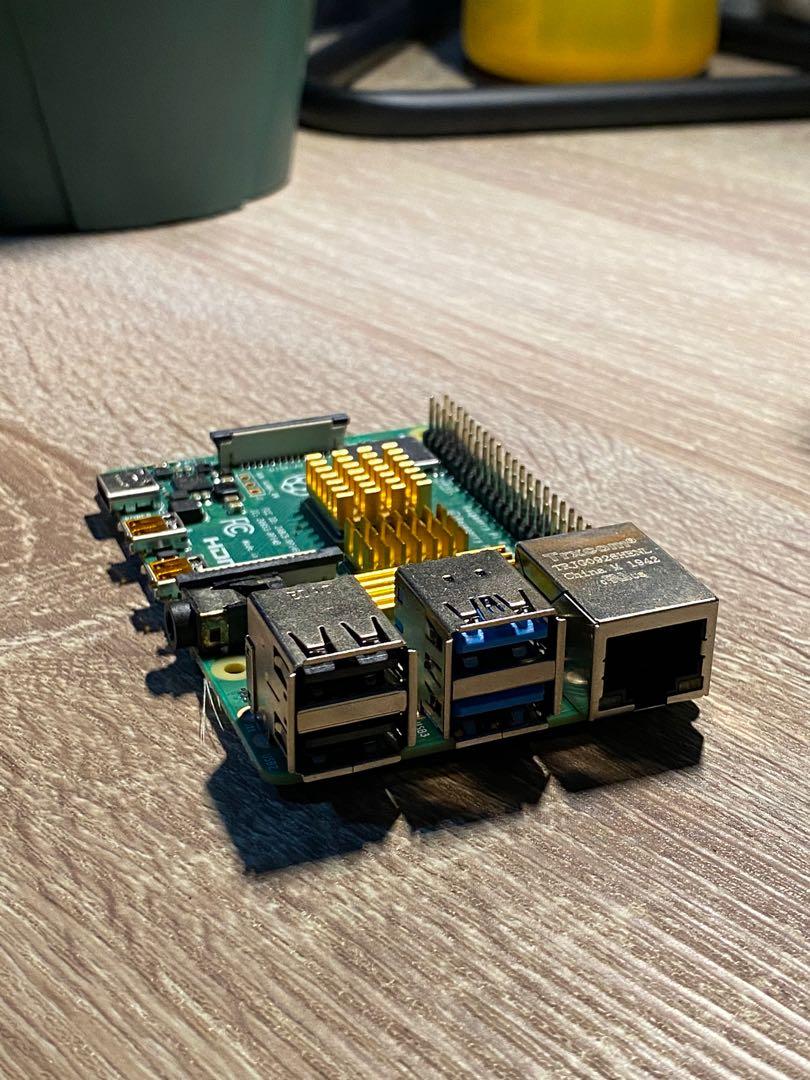 Raspberry Pi 4 Model B 4GB RAM Starter Kit, Computers & Tech, Desktops ...