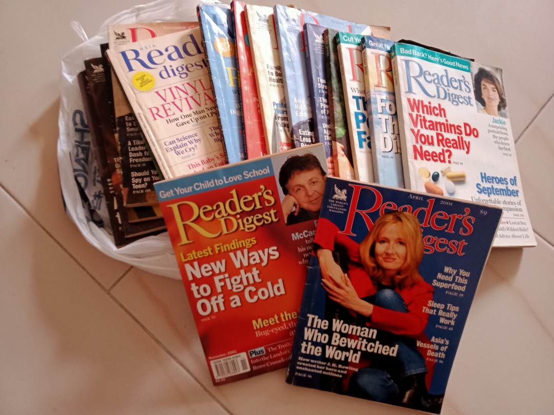 Reader's Digest, Hobbies & Toys, Books & Magazines, Magazines on Carousell
