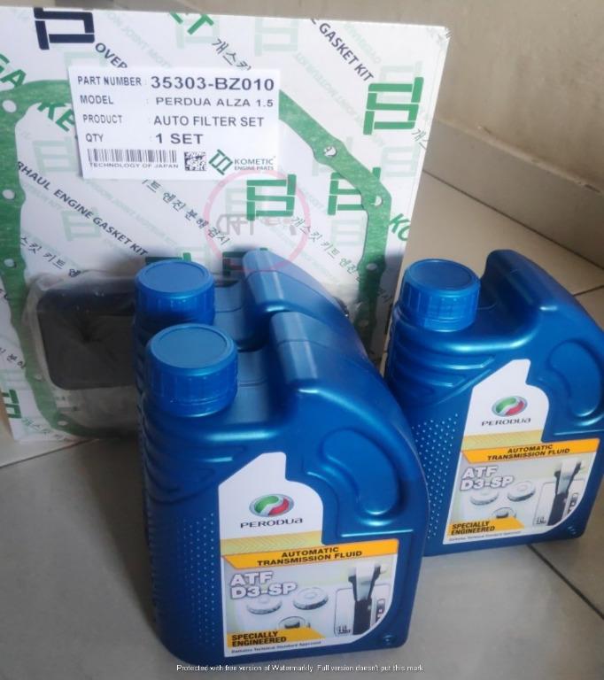 SC462 Minyak gearbox Automatic PERODUA ATF D3-SP DIII-SP with Auto ...