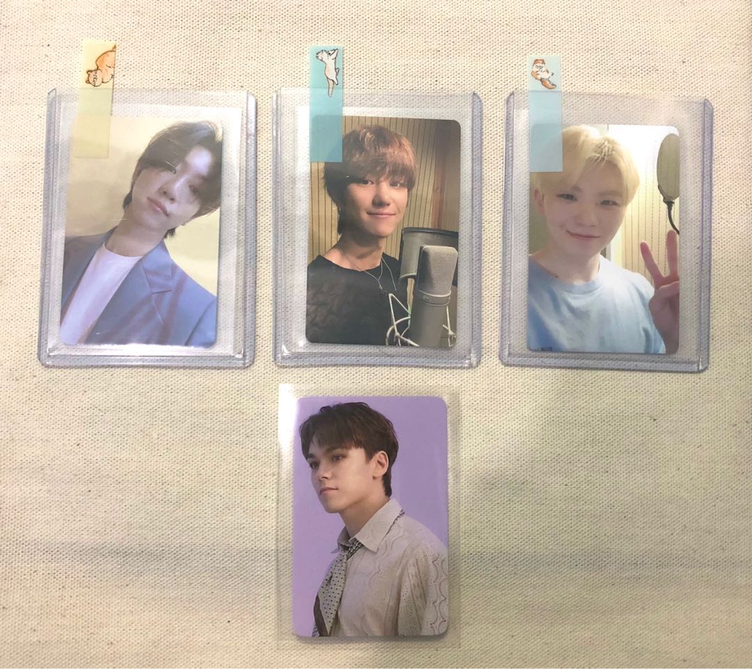 SEVENTEEN Official Photocards | Semicolon Woozi The8 & Henggarae The8 ...