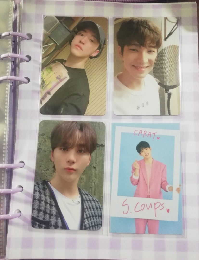 SEVENTEEN WONWOO SCOUPS HOSHI SEUNGKWAN PHOTOCARDS SET - REPRICED, Hobbies & Toys, Memorabilia ...