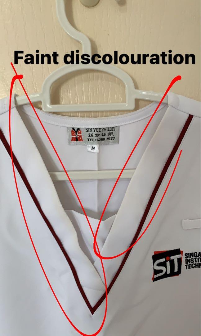 SIT Singapore Institute of Technology Clinical Uniform Top (Diagnostic ...