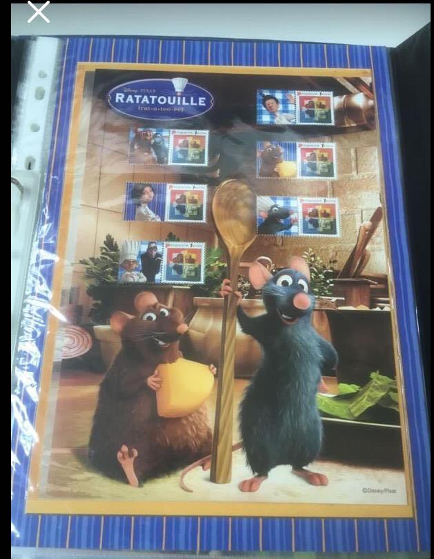 special edition disney & PIXAR stamp collection, Hobbies & Toys ...