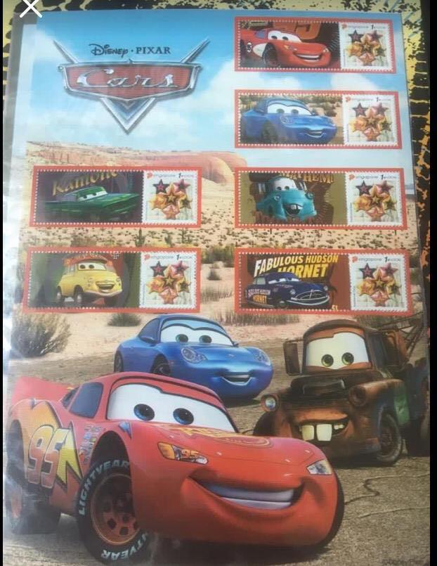 special edition disney & PIXAR stamp collection, Hobbies & Toys ...