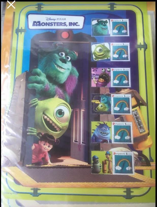 special edition disney & PIXAR stamp collection, Hobbies & Toys ...