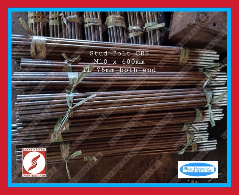 Stud Bolt Sag Rod Anchor bolt Threaded Rod, Commercial & Industrial ...