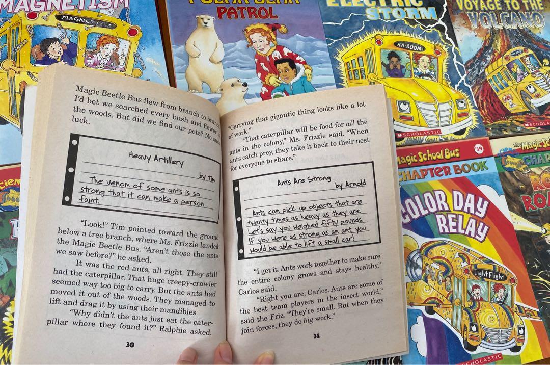 The Magic School Bus Chapter Books #11-20, Hobbies & Toys, Books ...