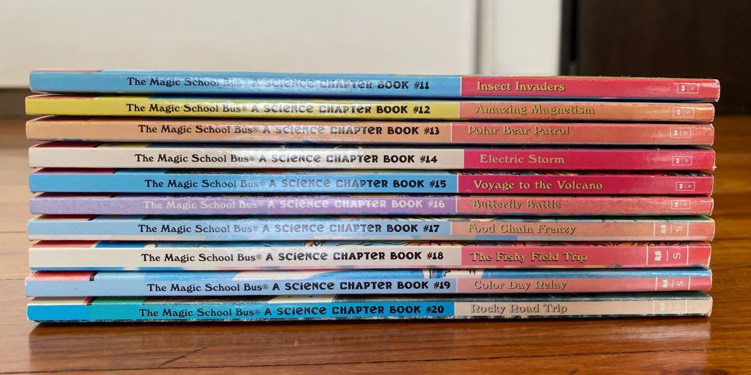 The Magic School Bus Chapter Books #11-20, Hobbies & Toys, Books ...