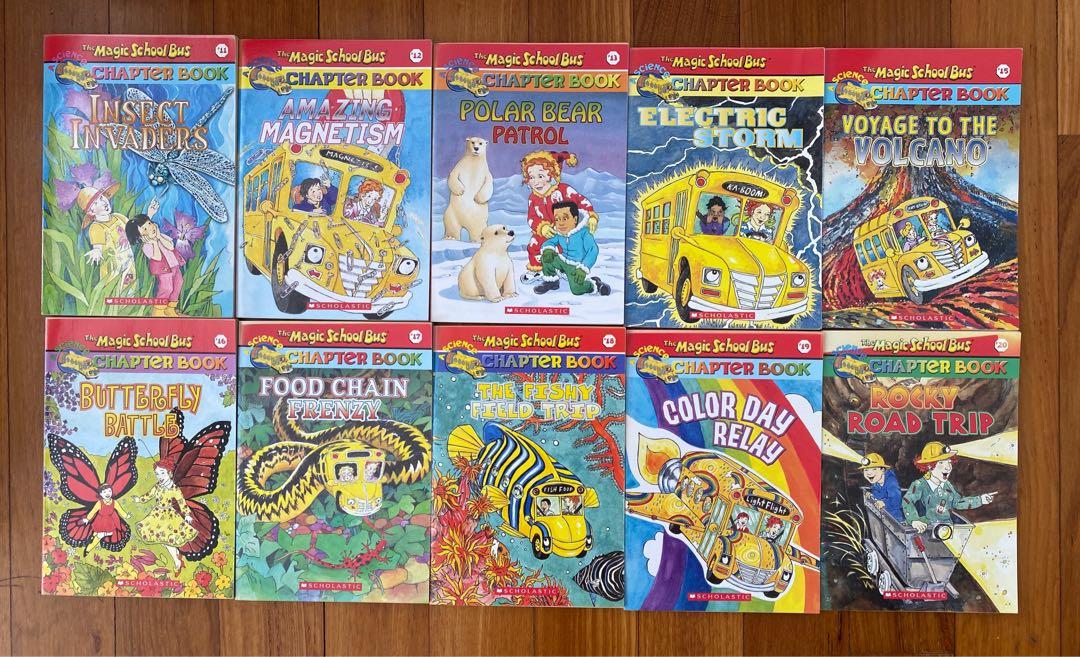 The Magic School Bus Chapter Books #11-20, Hobbies & Toys, Books ...