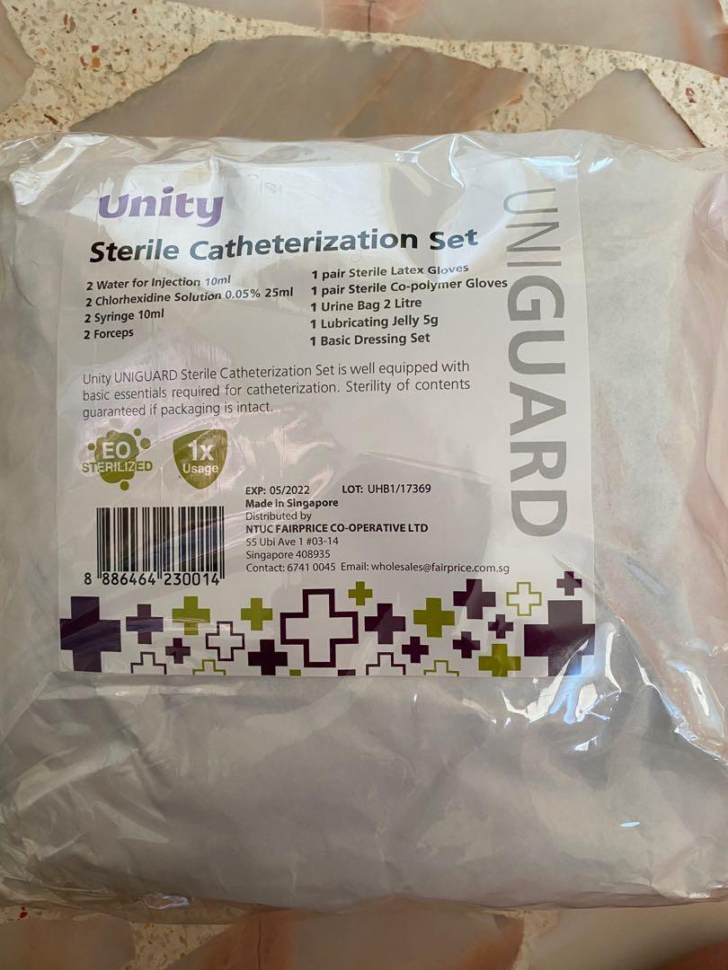 Unity Sterile Catheterization Set, Health & Nutrition, Assistive ...