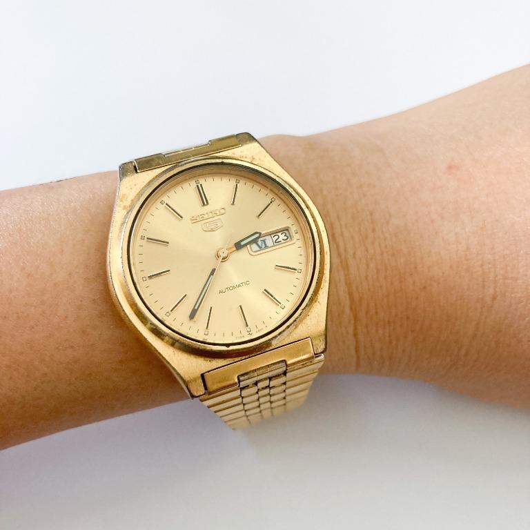 Vintage SEIKO Gold Tone Men's Watch 7009-3170, Hobbies & Toys, Memorabilia & Collectibles ...