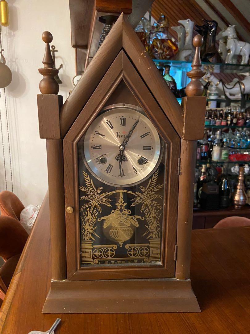 Vintage “Veritas 31 day”Counter or Wall Clock, Hobbies & Toys ...